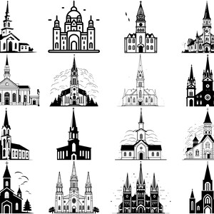 100+ Church SVG Bundle, Instant Digital Download, PNG, SVG Cut Files - Etsy