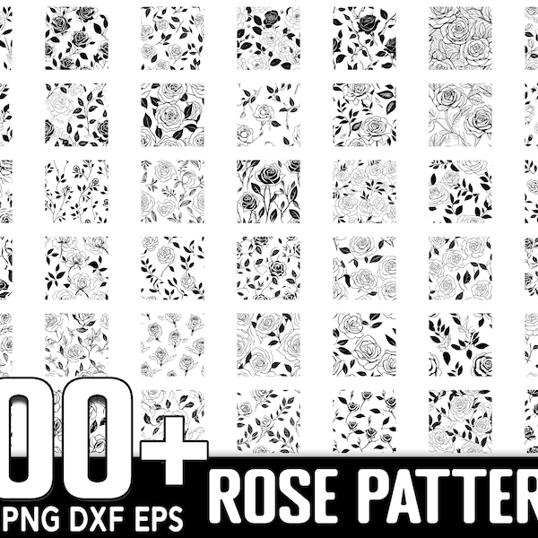 Floral Seamless Svg - Etsy