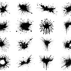 100+ Splash SVG Bundle, Instant Digital Download, PNG, SVG Cut Files - Etsy