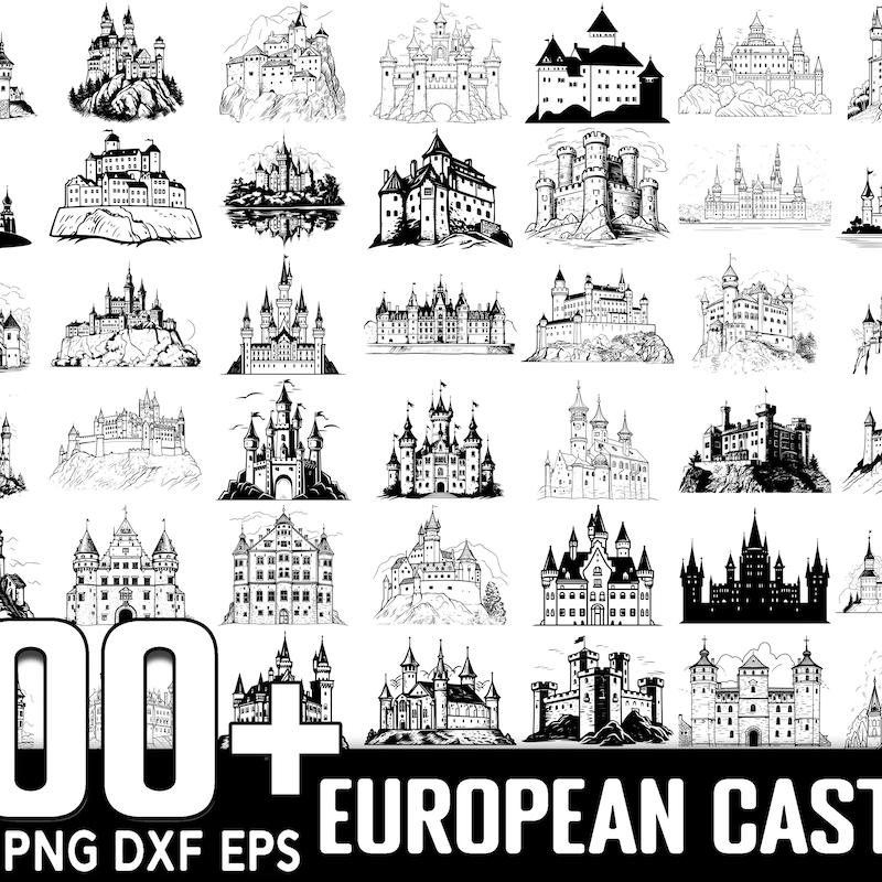 German Gothic Castles - Etsy UK
