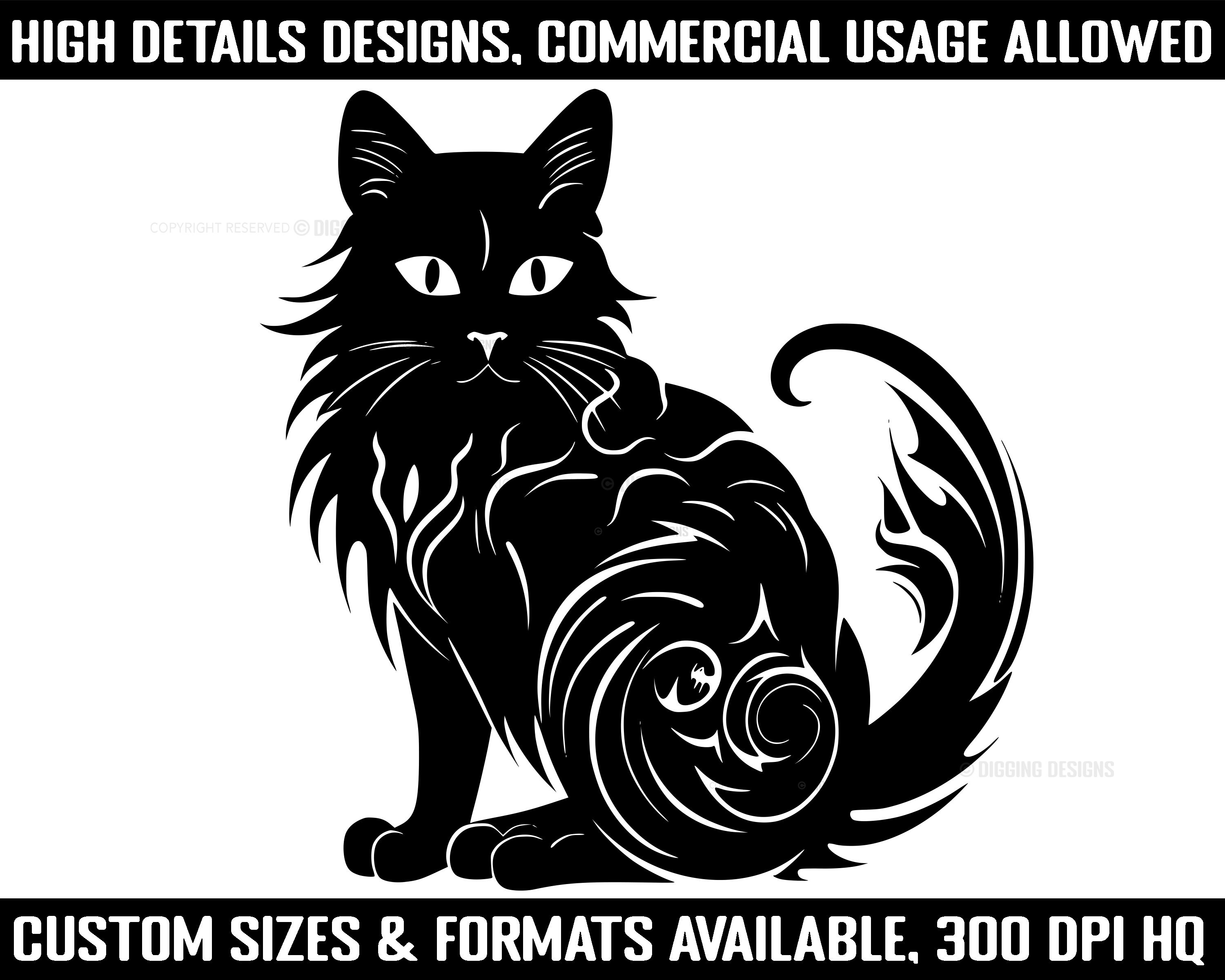100+ Cat SVG Bundle, Instant Digital Download, PNG, SVG Cut Files - Etsy