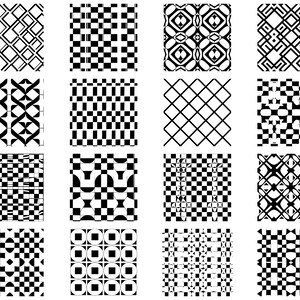 100+ Checkered Seamless Pattern SVG Bundle, Instant Digital Download ...