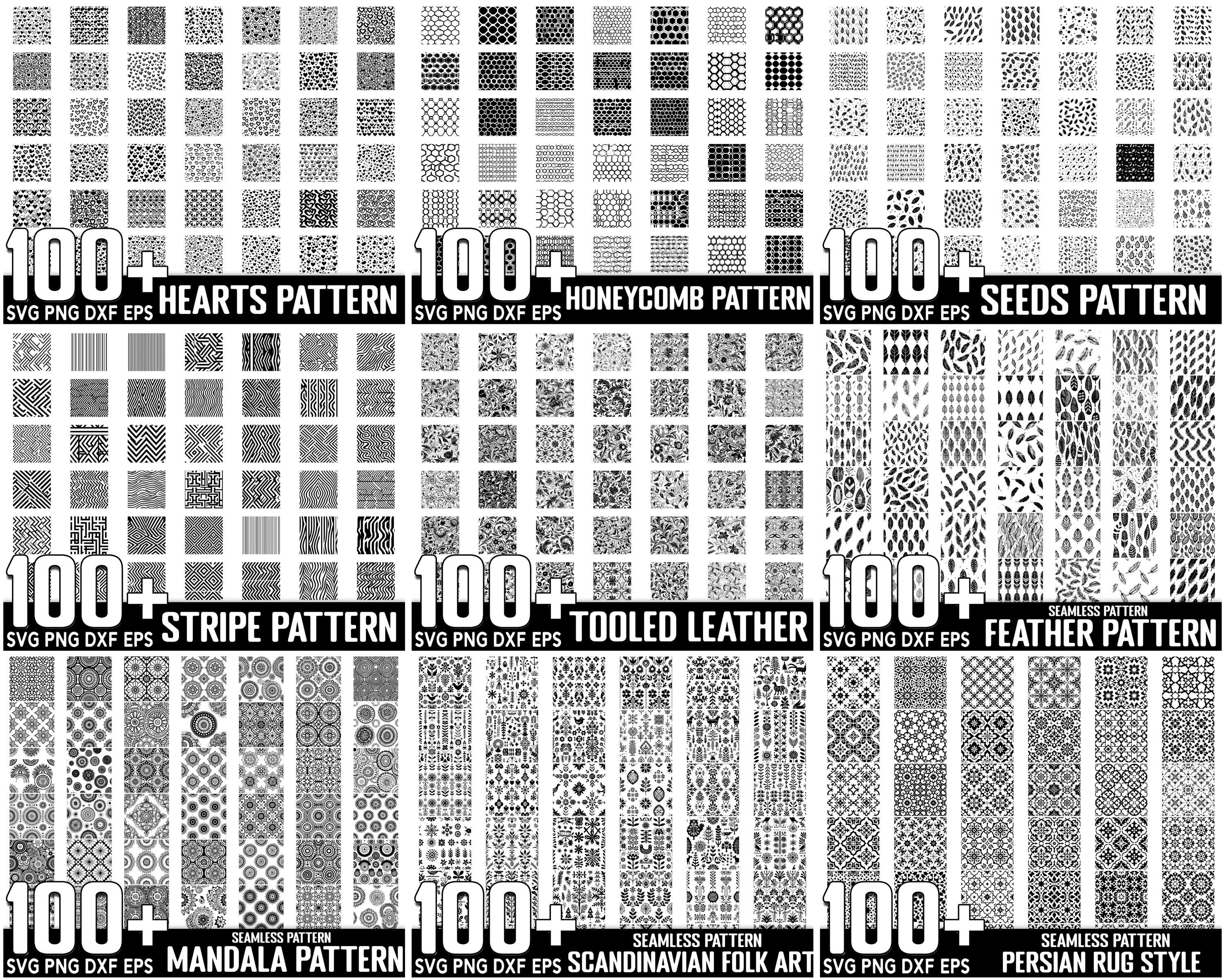 5,000+ Seamless Patterns Mega Bundle | 45+ Premium Bundles | Svg, Png ...