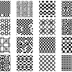 100+ Checkered Seamless Pattern SVG Bundle, Instant Digital Download ...