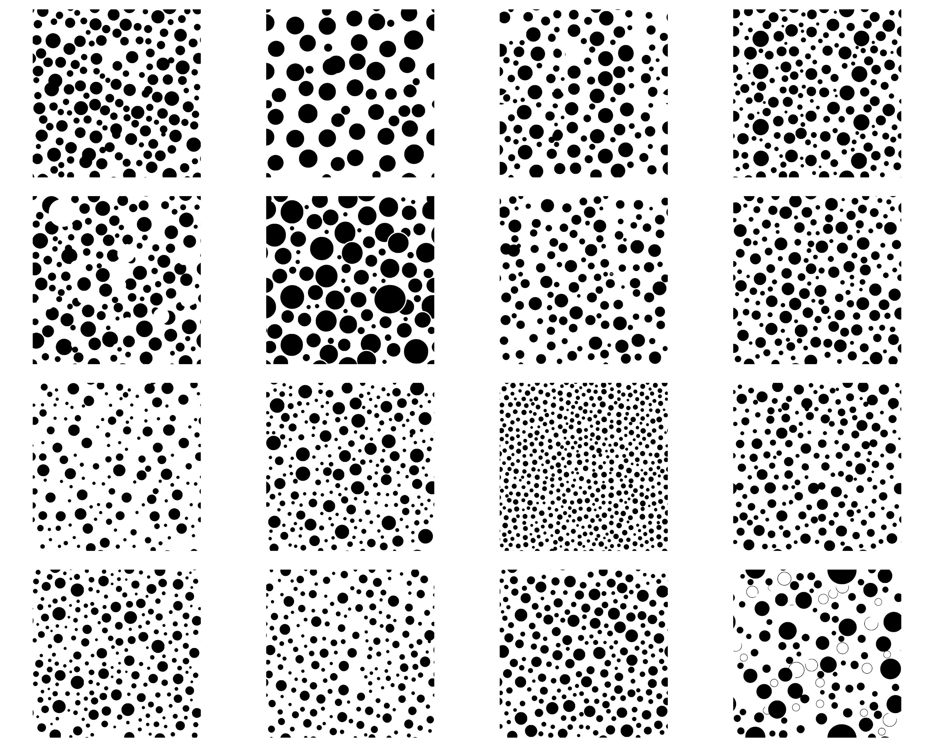 100+ Polka Dot Seamless Pattern SVG Bundle, Instant Digital Download ...
