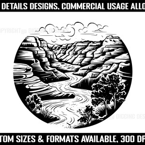100+ Grand Canyon SVG Bundle, Instant Digital Download, PNG, SVG Cut ...