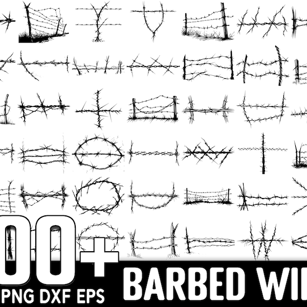 Barbed Wire - Etsy