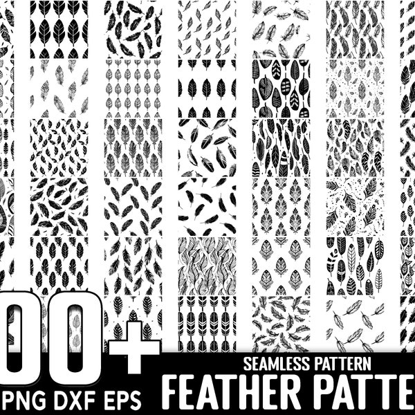 Feather Pattern - Etsy