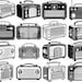 100+ Vintage Radio SVG Bundle,instant Digital Download, PNG, SVG Cut ...