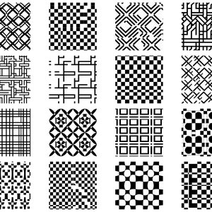 100+ Checkered Seamless Pattern SVG Bundle, Instant Digital Download ...