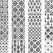100+ Embroidered Seamless Pattern SVG Bundle, Instant Digital Download ...