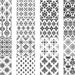 100+ Embroidered Seamless Pattern SVG Bundle, Instant Digital Download ...