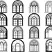 100 Window SVG Bundle, Instant Digital Download, PNG, SVG Cut Files ...