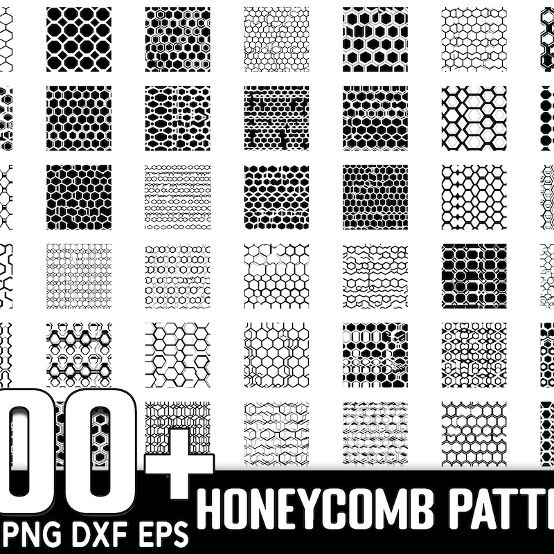 Honeycomb Pattern Svg - Etsy
