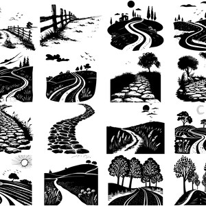 100+ Country Roads SVG Bundle, Instant Digital Download, PNG, SVG Cut ...