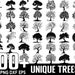 100+ Unique Trees SVG Bundle, Instant Digital Download, PNG, SVG Cut ...