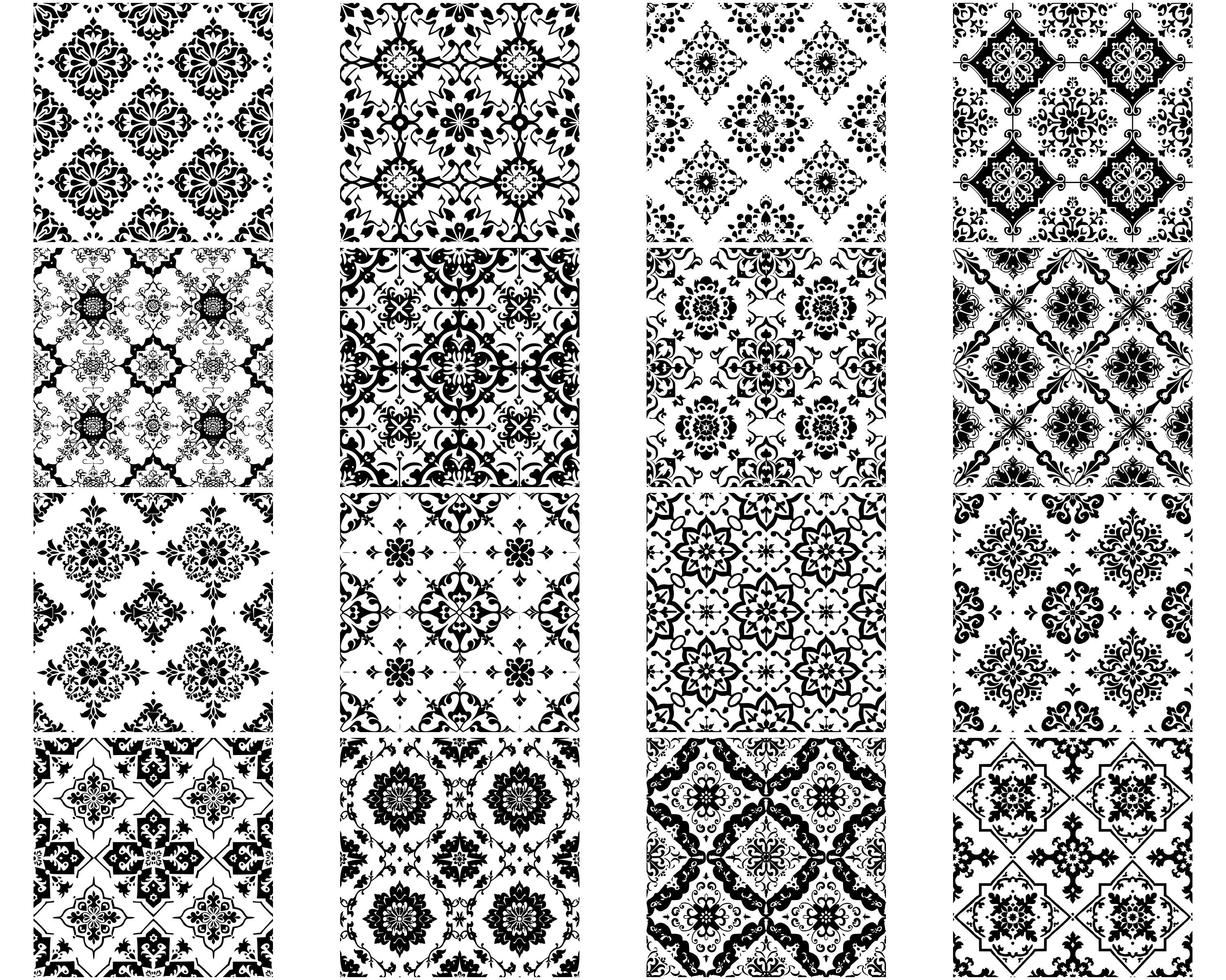 100+ Persian Rug Art Seamless Patterns: SVG Bundle (digital Download ...