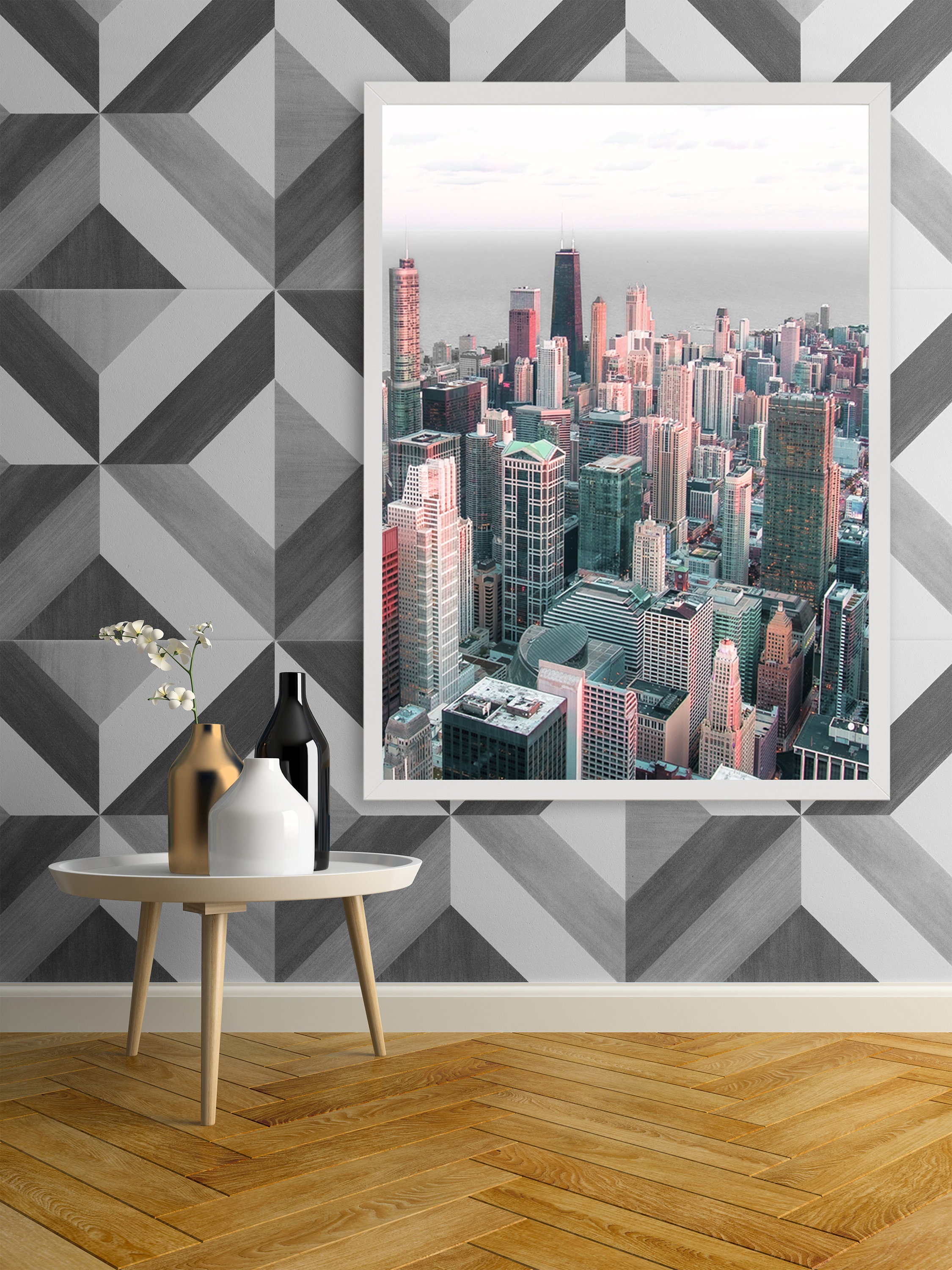Chicago Prints Chicago Poster Chicago City Prints Chicago | Etsy