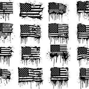 100+ Distress Flag SVG Bundle, Instant Digital Download, PNG, SVG Cut ...