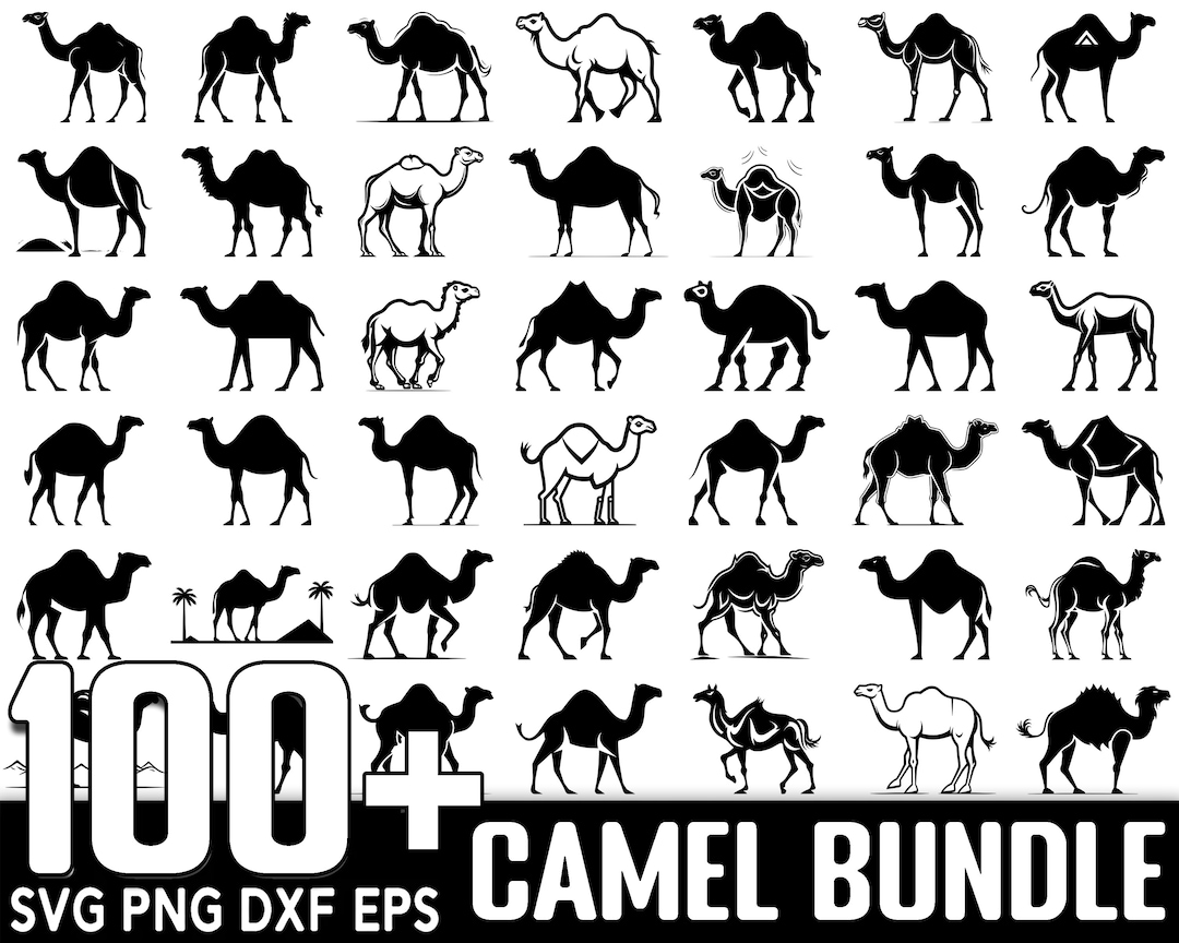 100+ Camel SVG Bundle, Instant Digital Download, PNG, SVG Cut Files - Etsy