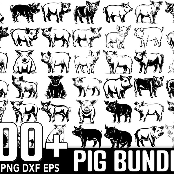 Show Pig Svg - Etsy
