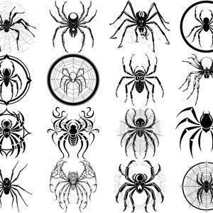100+ Spider SVG Bundle, Instant Digital Download, PNG, SVG Cut Files - Etsy