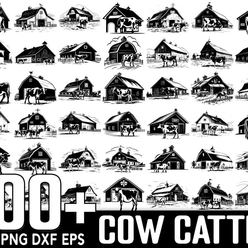 Cattle Svg - Etsy