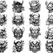100+ Hannya Mask SVG Bundle, Instant Digital Download, PNG, SVG Cut ...