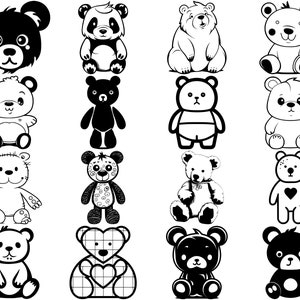 100 Pudsey Bear SVG Bundle Instant Digital Download PNG - Etsy