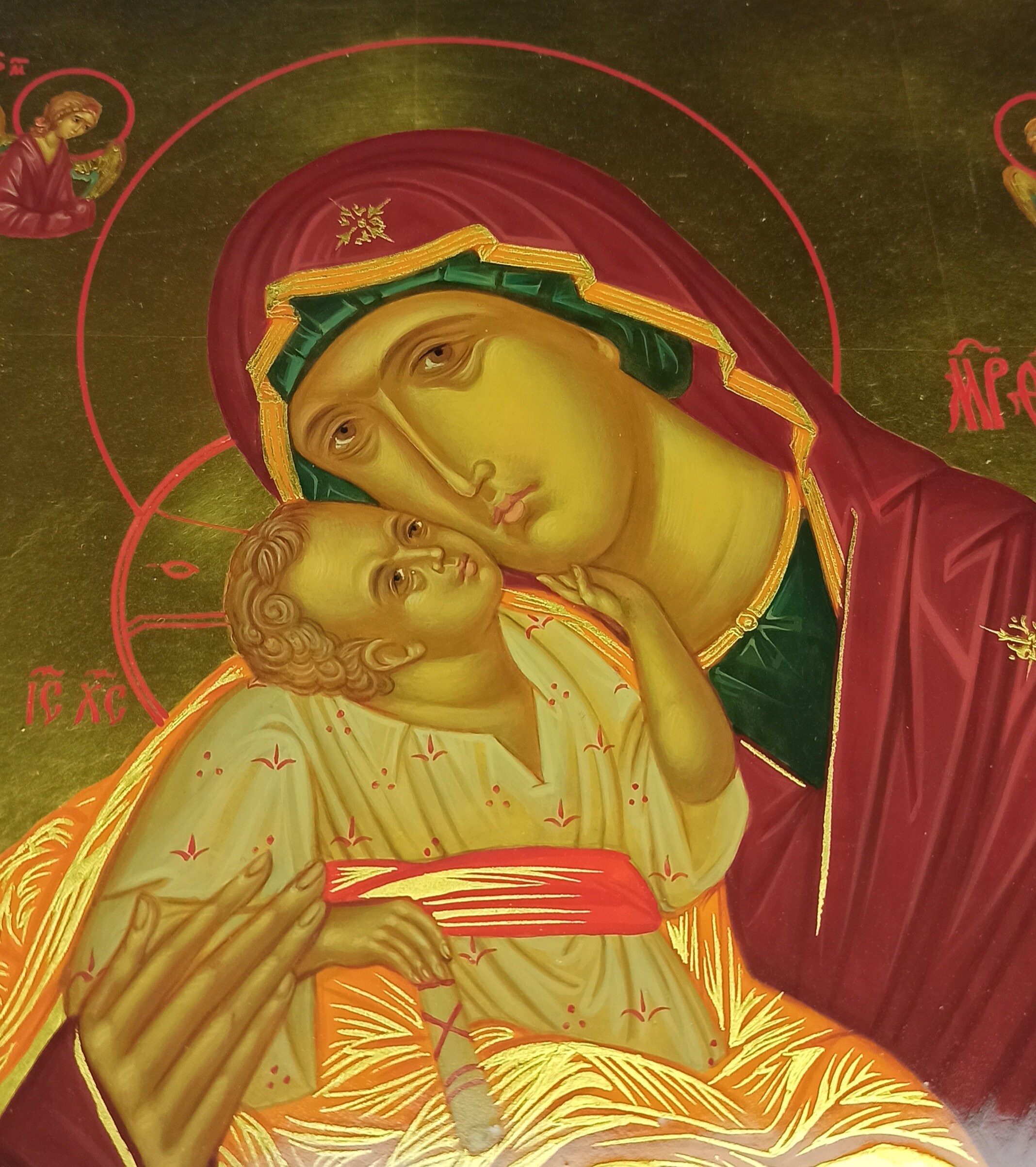 Theotokos Hand Painted Orthodox Icon - Etsy