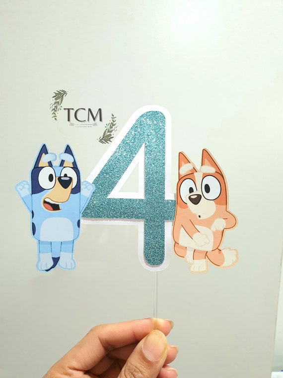 Pre Cut Bluey Edible Image/ Bluey Bingo Edible Cake Topper
