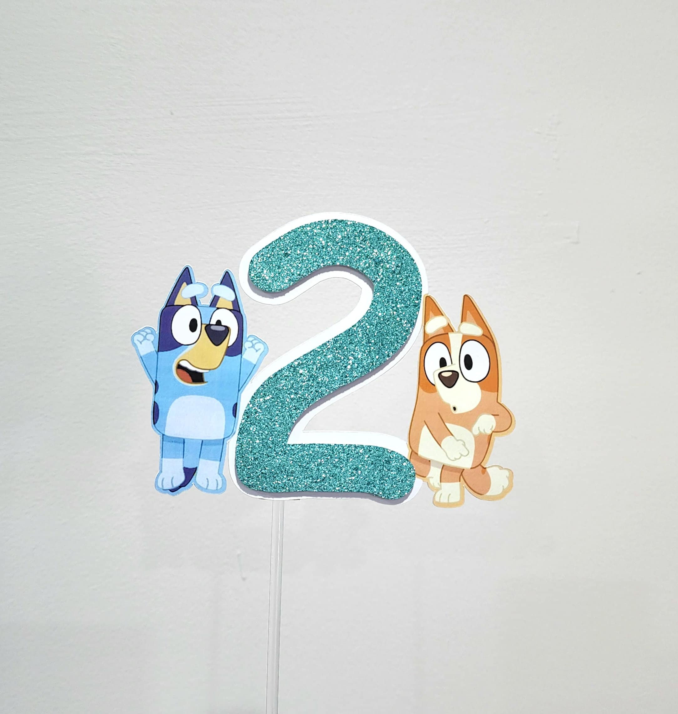 Bluey Cake Decoration Set Bluey Cake Personalised Topper and - Etsy ...