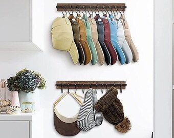 Wooden Hat Rack - Etsy