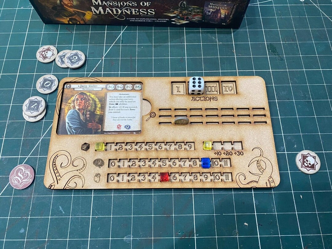 Arkham Horror LCG Expansion Character Organiser. 3 Mm MDF - Etsy UK
