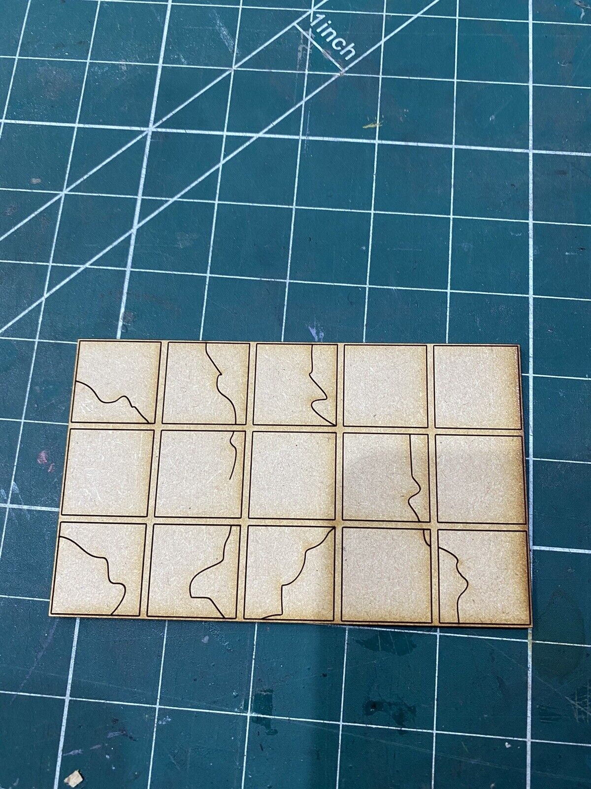 3 Mm MDF Dungeon Floor Tiles Large Rooms D&D Wargame RPG 25mm Tiles ...