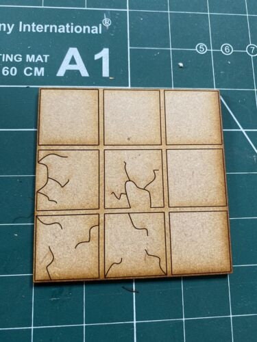3 Mm MDF Dungeon Floor Tiles D&D Wargame RPG 25mm Tiles. - Etsy UK
