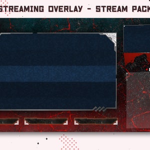 Animated Twitch Viking War Fire Overlay / Overlay / Webcam / Chatbox ...