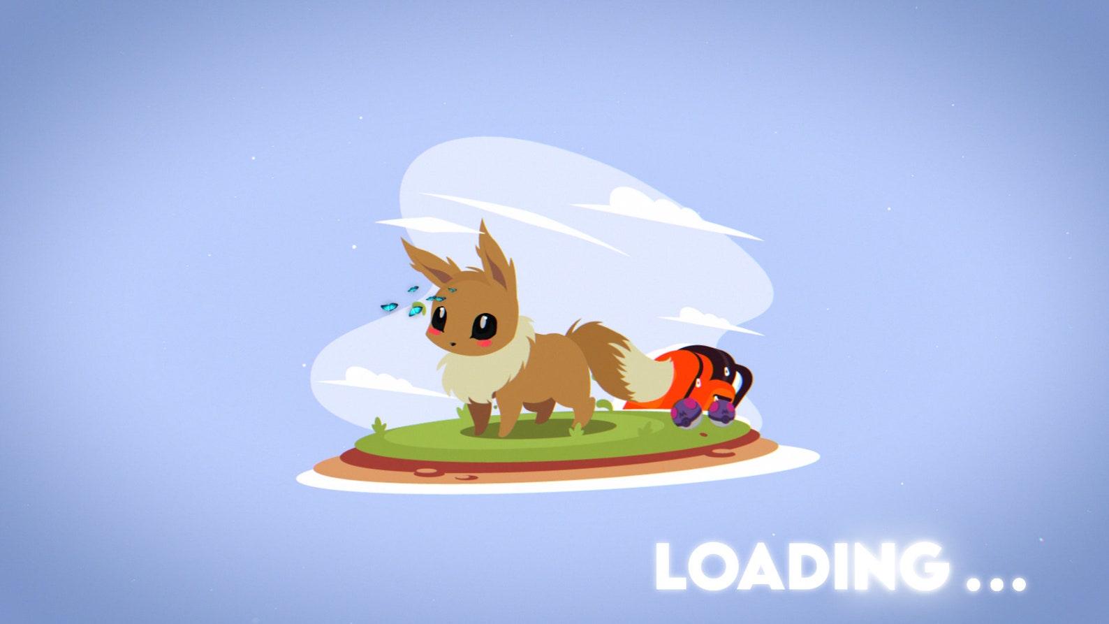 Animated Twitch Eevee Pokemon Cute / Stream Starting Soon / Return to ...