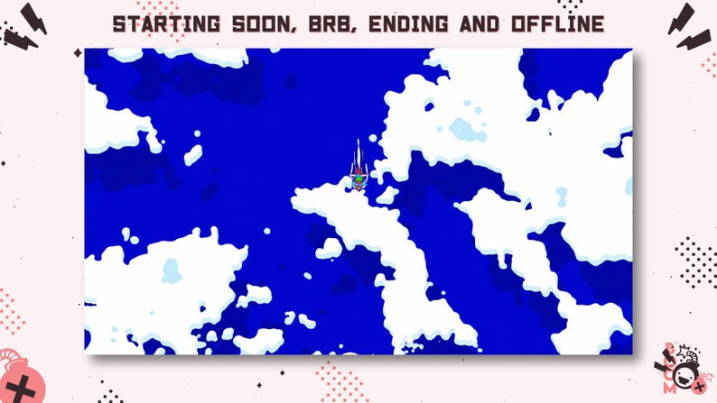 Animated Twitch Anime Pirate Una Pieza / Stream Starting Soon / Be ...