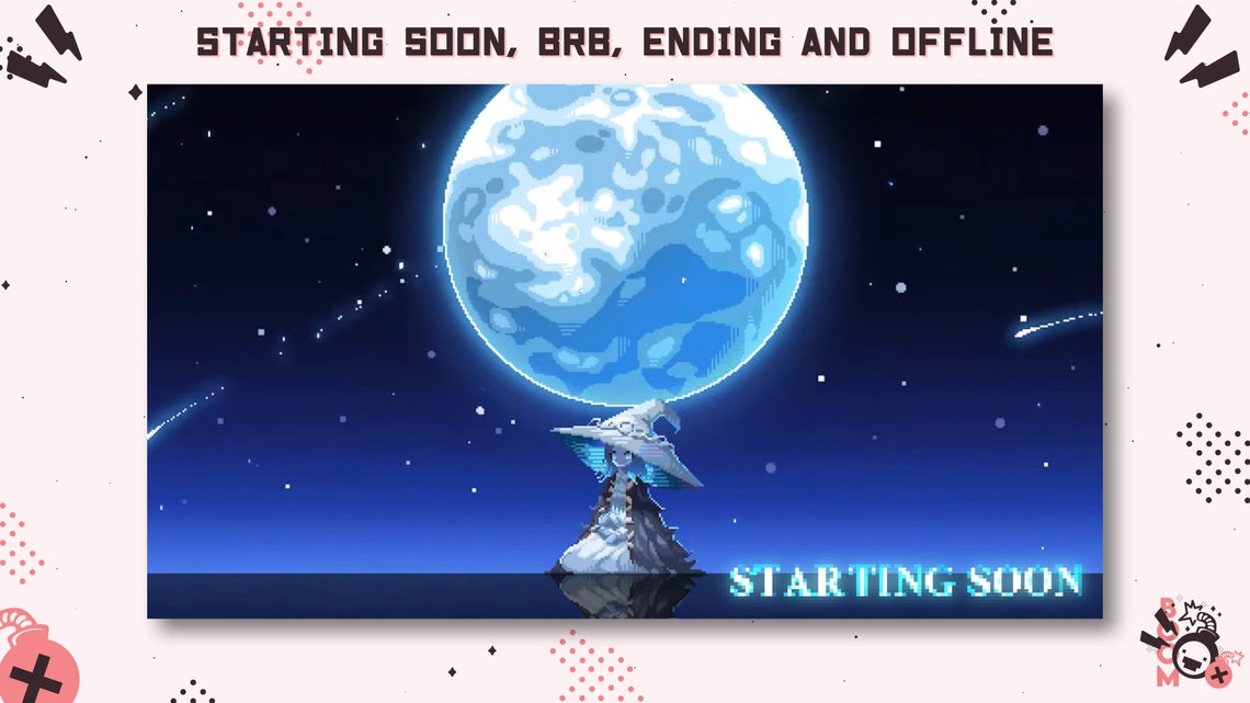 Animated Twitch Elden Ring Ranni Scenes / Startingsoon / Ending / BRB ...