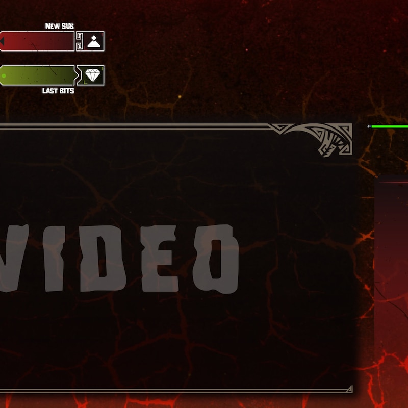 Twitch Overlay Monster Hunter - Etsy