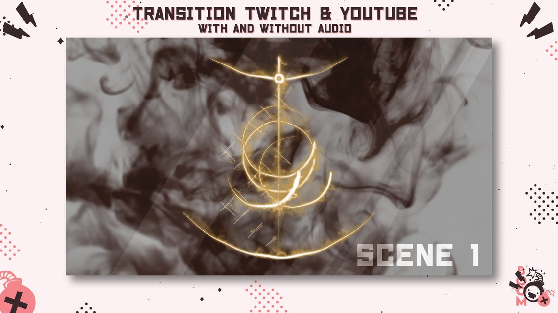 Animated Twitch Transition Elden Ring / Overlay / Youtube / Streampack ...