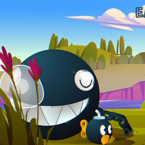 Animated Twitch Chomp Chomp Mario Cute Chill / Stream Starting Soon ...