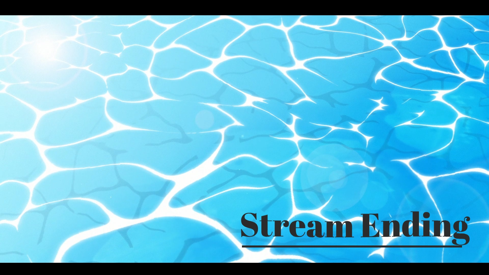 Animated Twitch Ghibli Water Screens / Stream Starting Soon / Return to ...