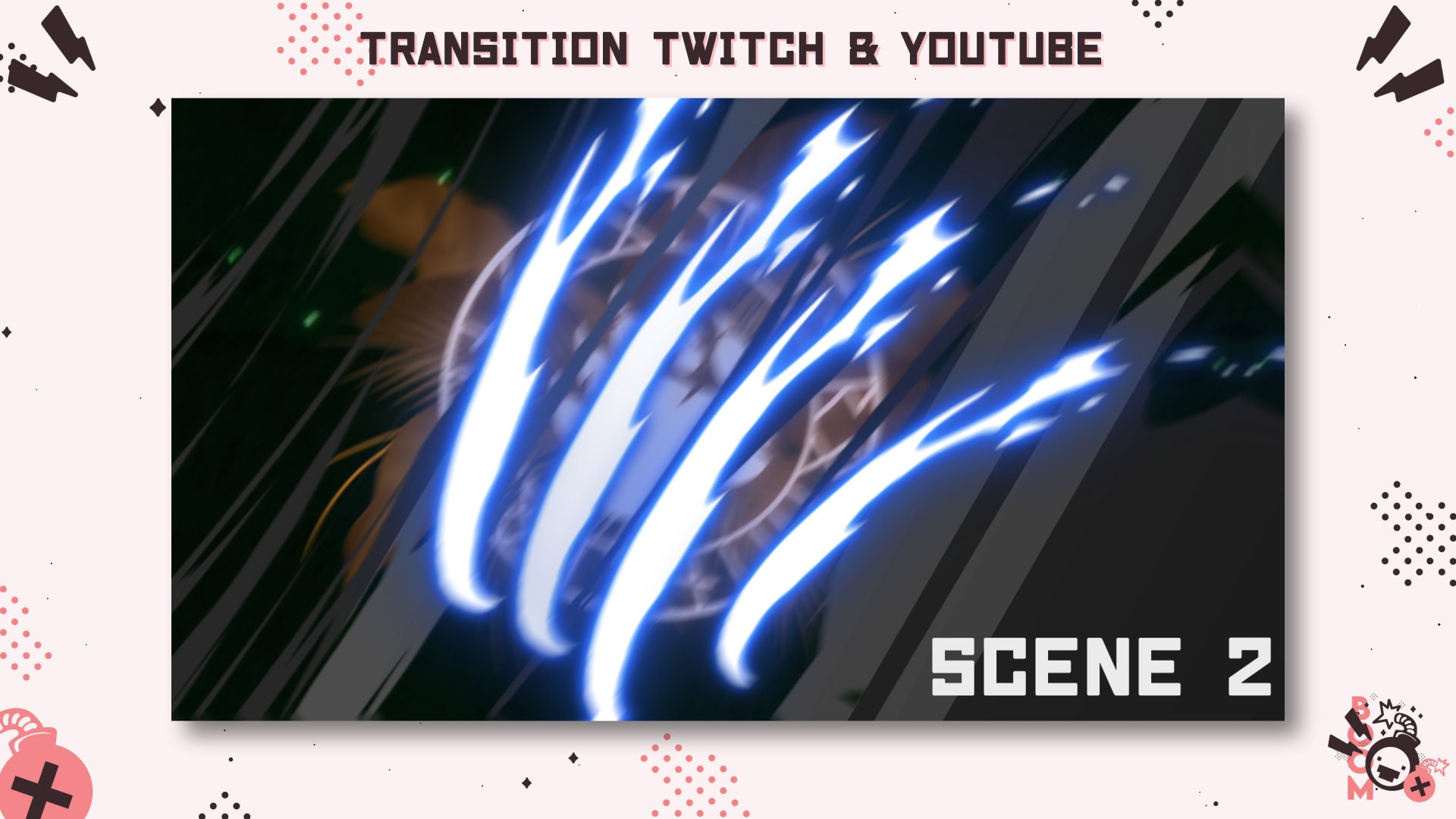 Animated Twitch Druid Trasition Nature Brown Transformation / Stream ...