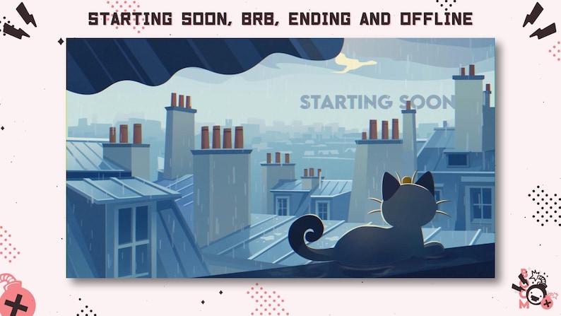 Animé Twitch Miaouss Pokemon Cute Chill / Début de la diffusion / De ...
