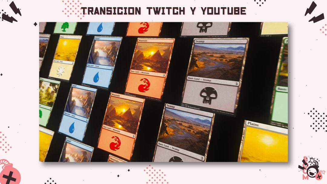 Animated Twitch Magic the Gathering Transition Cardgame TCG / Stream ...