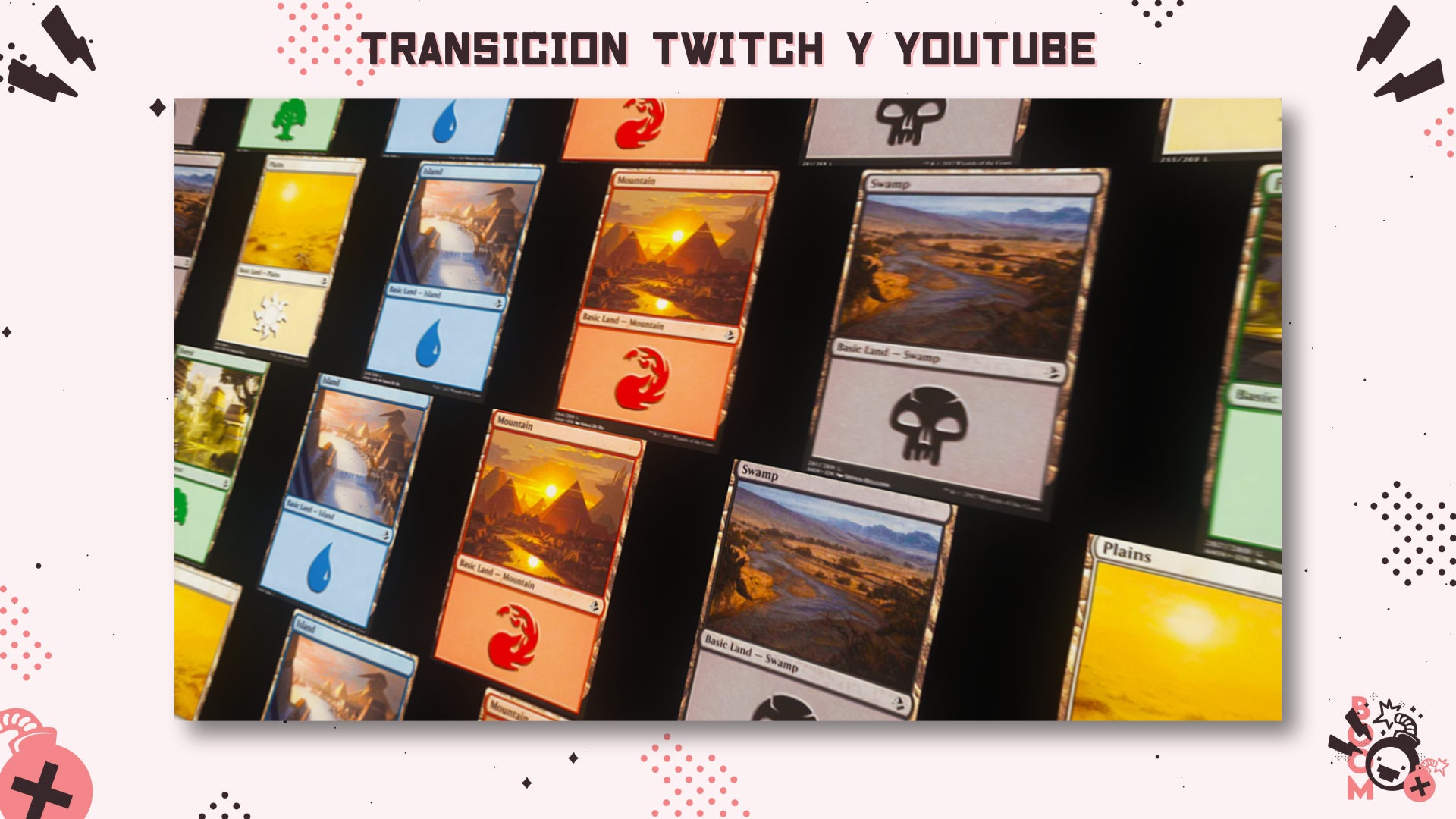 Animated Twitch Magic the Gathering Transition Cardgame TCG / Stream ...