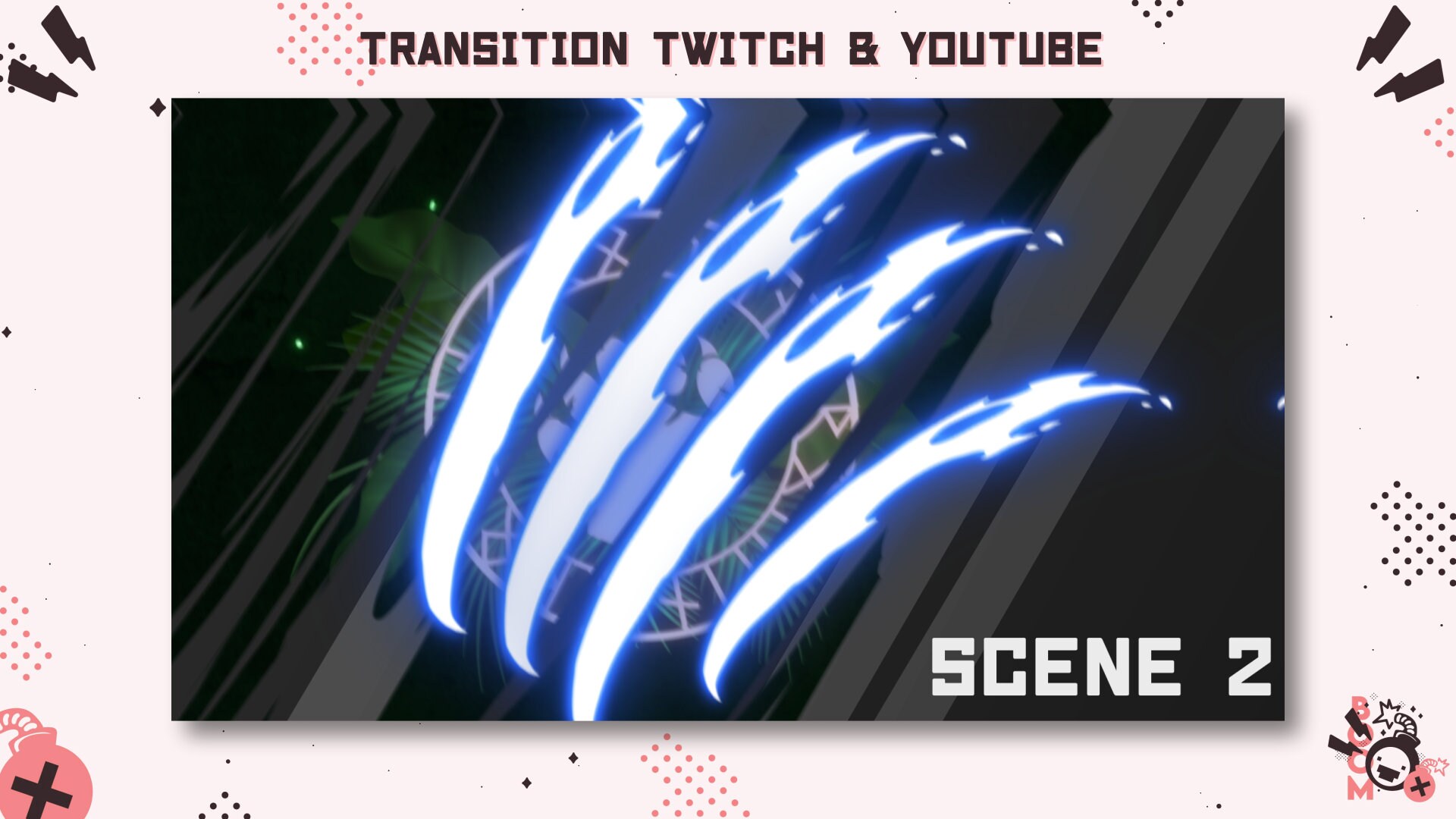 Animated Twitch Druid Trasition Nature Green Transformation / Stream ...