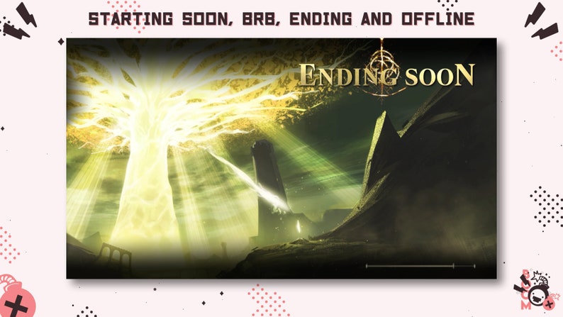 Animated Twitch Elden Ring Scenes / Startingsoon / Ending / BRB ...